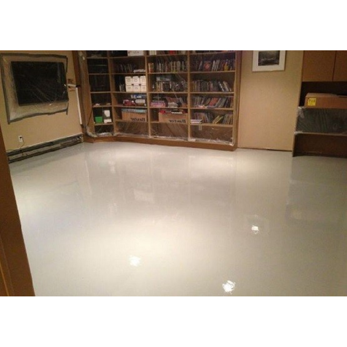 Vopsea Epoxidica Beton MAXX Crem RAL 1015-Trafic Auto 5 Litri - ABW-Royal