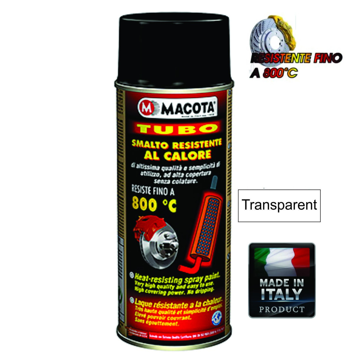 Lac Spray Termorezistent 800 C Transparent 400ml - ABW-Royal