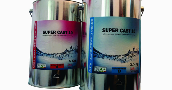 Rasina Transparenta Epoxidica de Turnare Super Cast 10 - 7,5Kg - ABW-Royal