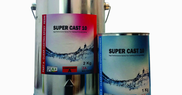 Rasina Epoxidica Super Cast 10 Transparenta 3Kg - ABW-Royal
