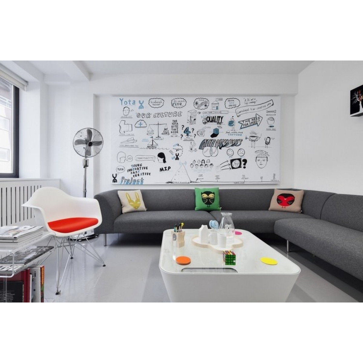 Vopsea Whiteboard, SchetchPaint Alb Mat, Magpaint, 1 Litru - ABW-Royal